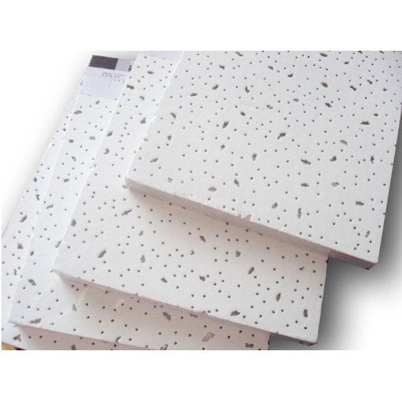 Mineral Wool Decorative Ceiling Panel / Board Tile with High Quality