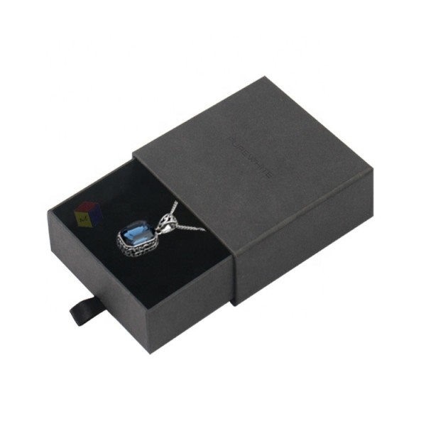 Quality Handmade Jewelry Packaging Box Recyclable Cardboard Ring Box Hot Stamp for sale