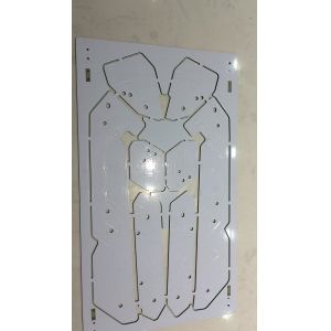 Quality 0.2mm Thickness Aluminum Base PCB Metal Backed Printed Circuit Board for LED for sale
