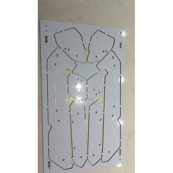 Quality 0.2mm Thickness Aluminum Base PCB Metal Backed Printed Circuit Board for LED Lighting for sale