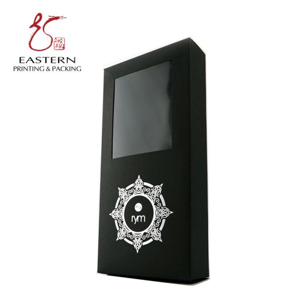 Quality 350gsm Black Paperboard Packaging Box for sale