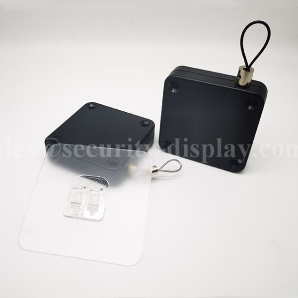 Quality Security Anti Theft Retractable Display Pull Box Recoiler Tether For Merchandise for sale