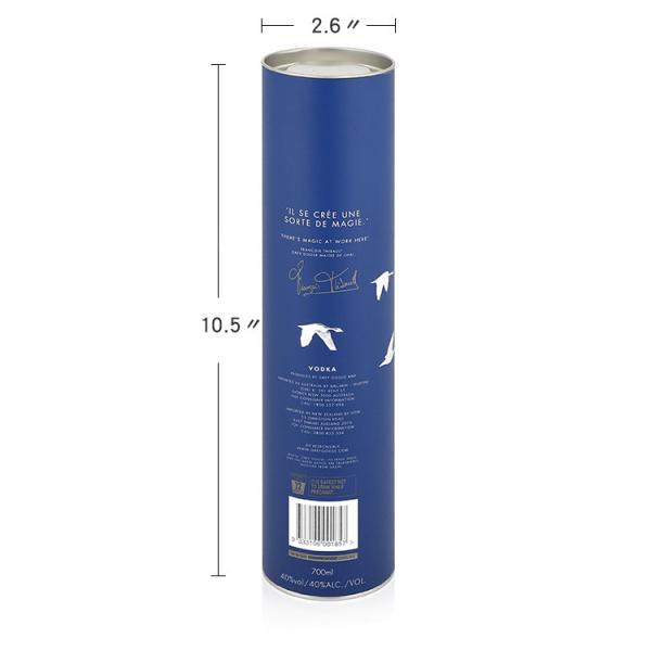 Quality Custom Printed Biodegradable Cylinder Paper Cardboard Boxes Tube Cosmetic for sale