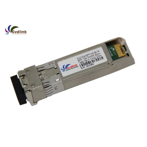Quality CH22 1559.79nm 100km 10g Copper Sfp Transceiver for sale