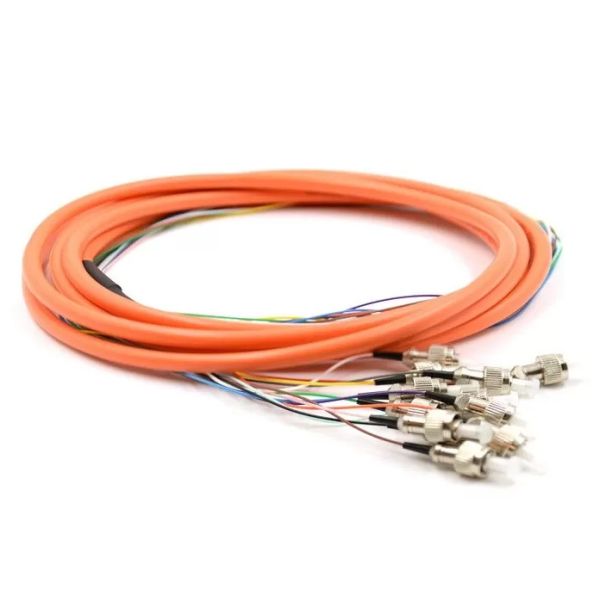 Quality 4 - 48 Core Optical Fiber Pigtail Flexible 2.0mm 3.0mm SM MM Pigtail For WAN for sale