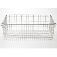 Quality Stainless Steel Storage Woven Net Basket Rustic Style Tote Basket For Home Decor Customized Wire Mesh Basket for sale