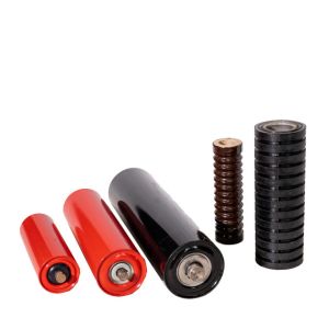 Quality Mining Conveyor Steel Idler Roller, Powder Spraying Carrier Roller with High for sale