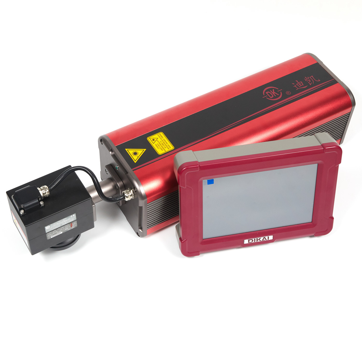 Quality 30W DK DLC130 CO2 Laser Marking Machine Date Barcode QR Code Printer on PET for sale