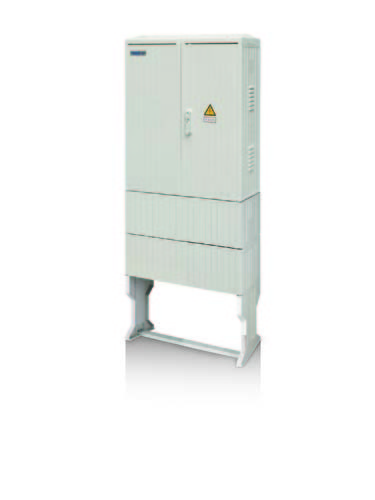 Quality Big Size SMC Distribution Box , Waterproof FLoor Standing Electrical Distributio for sale