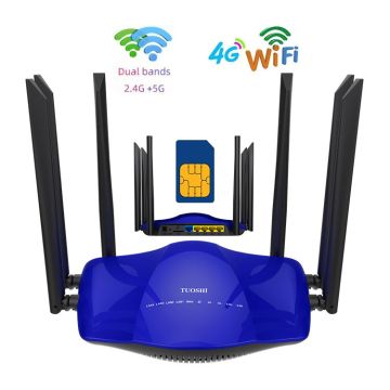 Quality Dual Band 1200mbps AT-T T-Mobile Simcard Wireless Wifi Router Firmware Wan for sale