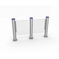 Quality Stainless Steel Turnstile Swing Gate Swivel Electronic With 1.2s Closing Time for sale