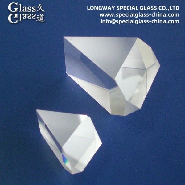 Quality OEM Fused Silica Glass Optical Prism Lenses For Medical Equipment for sale