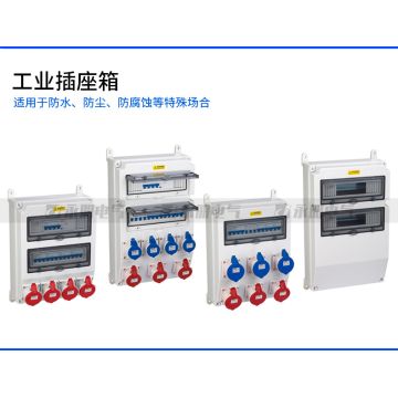 Quality Combined Industrial Socket IP66 32A Weatherproof Distribution Box for sale