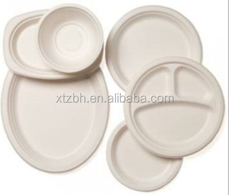 Quality Biodegradable Rice Straw Tableware Making Machine 140kw For Bagasse Pulp Plate for sale