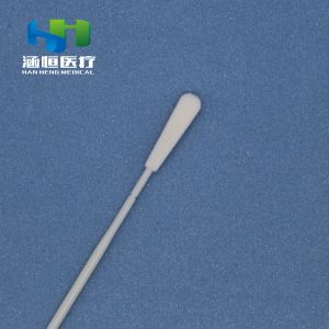 Quality Single Use Sample Collection Sterile Nylon Flocked Swab for sale