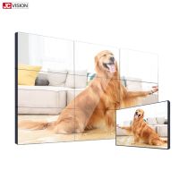 Quality 178° LCD Video Wall Display 4K HD 3x3 Video Wall Digital Signage 46