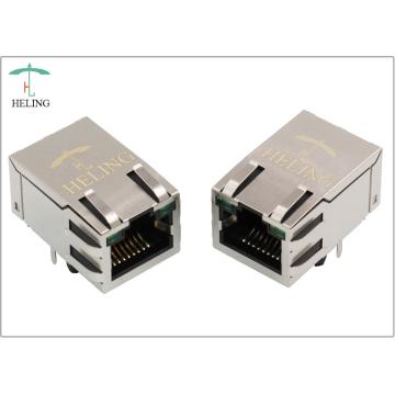 Quality R / A 1000 Base - T Integrated Magnetics RJ45 , Ethernet Lan RJ45 Connector for sale