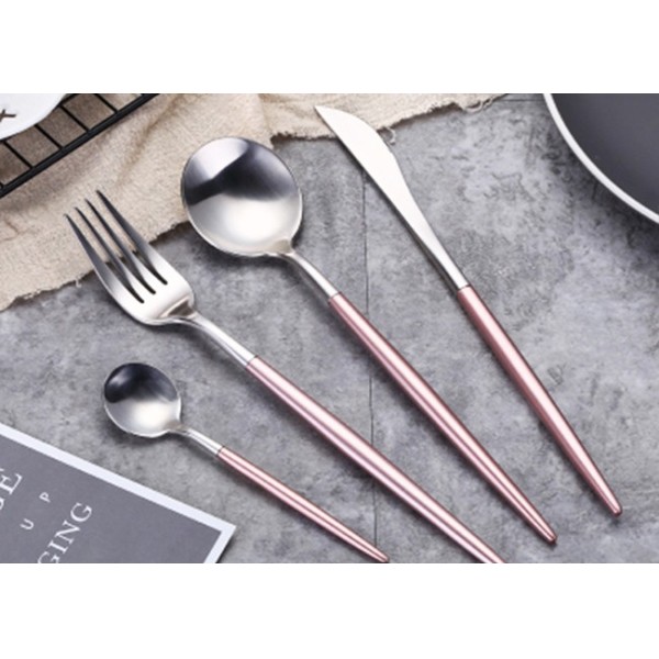 Quality Odorless Portugal 24pcs Stainless Silverware Sets for sale