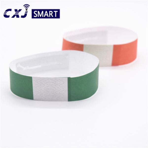 Quality 213 RFID nfc wristband Bands Paper Tyvek for sale