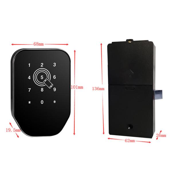 Quality Electronic Safety RFID MF1 Bluetooth Gym Locks for sale