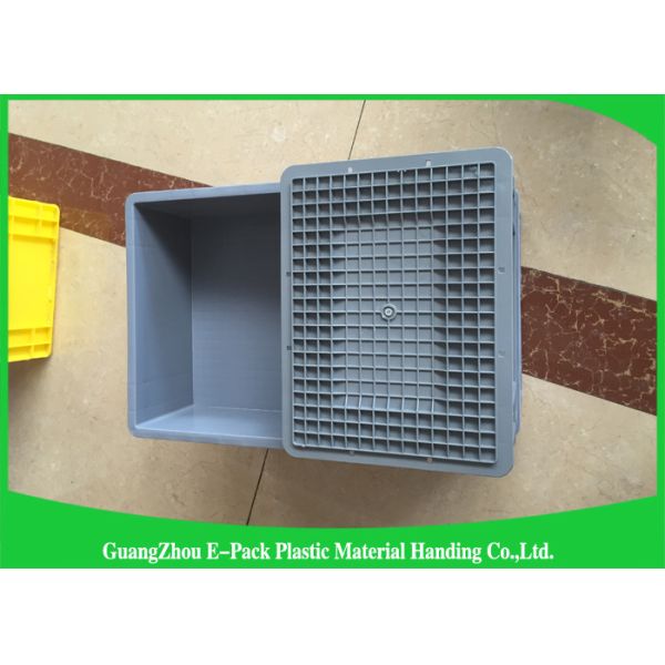 Quality Standard Size Euro Stacking Containers Easy Stacking 600 * 400 * 175mm 32.9L for sale