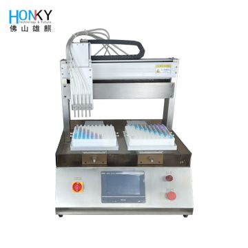 Quality Desktop Type 2ml High Speed Essential Oil Filling Machine With Ceramic Pump For for sale