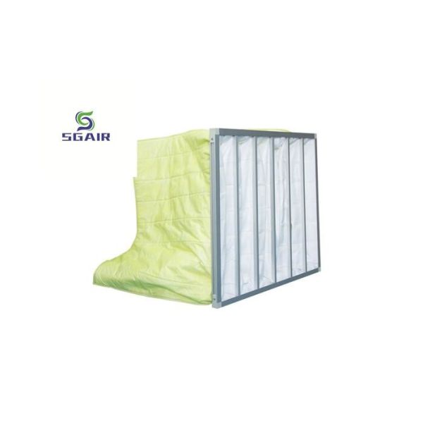 Quality Chemical Fibre Low Resistance H13 Hepa Filter Replacement , Hepa Media Filter for sale