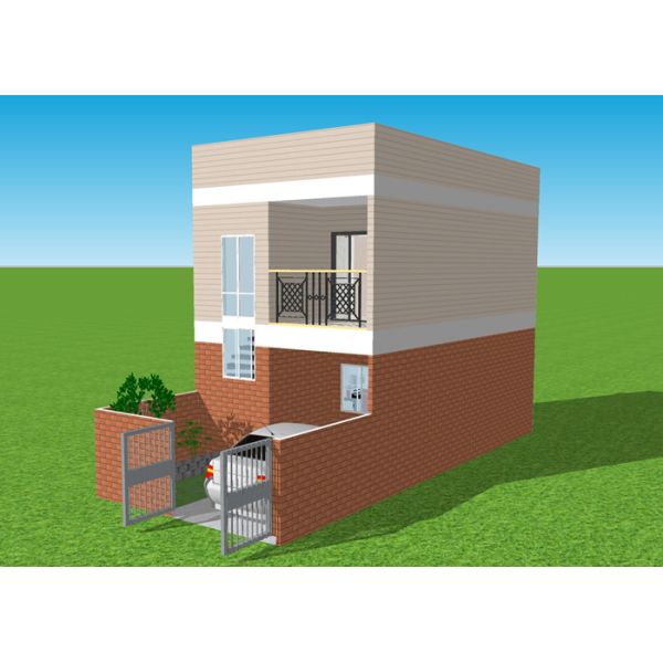 Quality Galvanised Prefab Lightweight Steel House Duplex Villa Apartment for sale