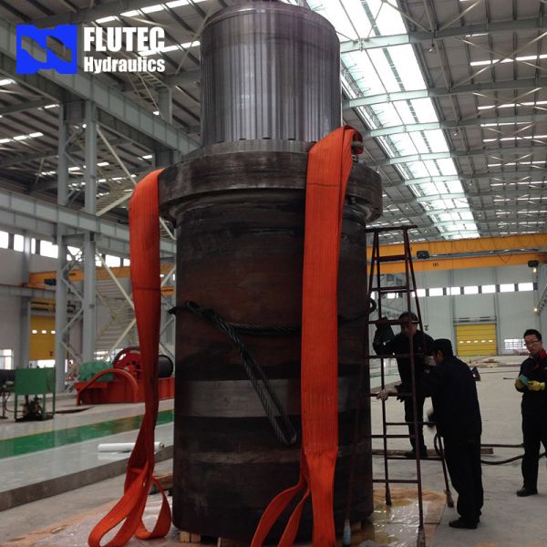 Quality Large Plunger Large Bore Hydraulic Cylinder For 2000 Ton Press Machine for sale