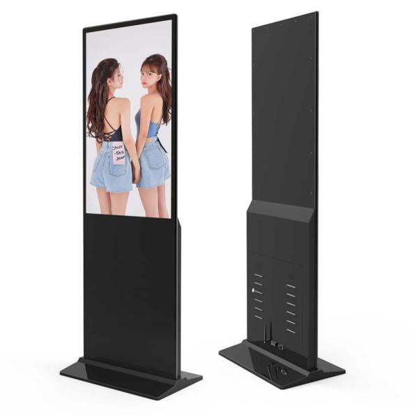 Quality 43 Inch Interactive Digital Signage Display Floor Standing Wifi 4g Android 5x 6x for sale