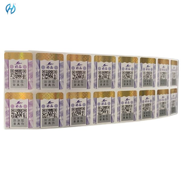 Quality Customizable Anti Counterfeiting Sticker for Packaging Solutions for sale