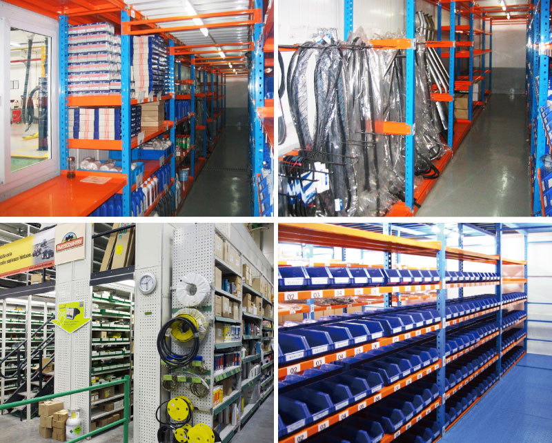 Mezzanine Rack for automobile 4s stores Warehouse Storage Rack