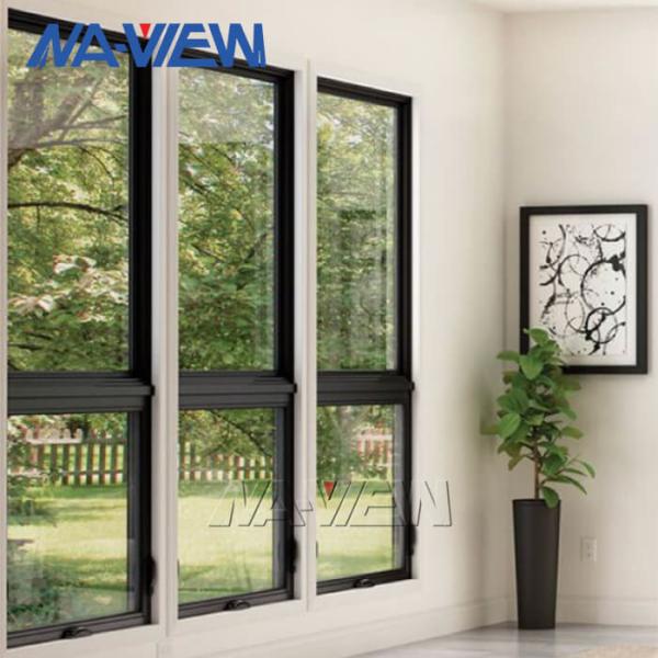 Quality Energy Saving Aluminium Double Hung Replacement Windows for sale