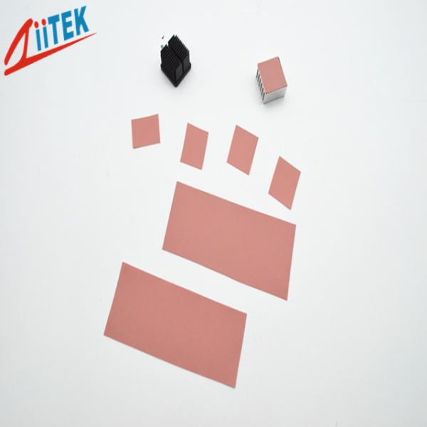Quality Pink Thermally Conductive Electrical Insulator Thermal Interface Materials for sale