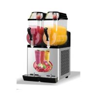 Quality Industrial Size 620*670*840mm Automation Slush Machine with 2 Tank Slush Ice for sale