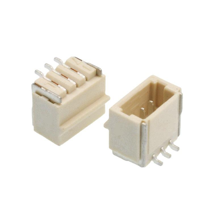 Quality 1.0mm Wafer Socket Horizontal Vertical Buckle Patch Pin Holder High-Temperature for sale