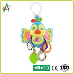 Quality Multifunctional Butterfly Rattle Toy With Plastic Grab ASTM Standard for sale
