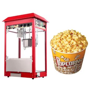 Quality Industrial Popcorn Vending Snack Food Machinery Electricity Power for sale