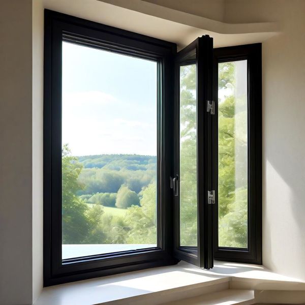 Quality Sound Proof Aluminium Sliding Windows , Modern Aluminum Profile Glass Window for sale