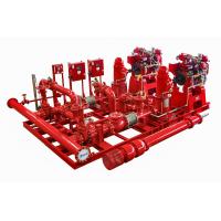 China UL FM NFPA20 Skid Mounted Vertical Turbine Fire Pump factory