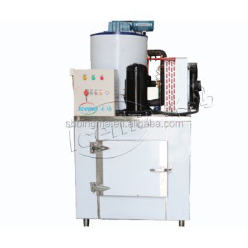 Quality 1 Tons Freshwater Flake Ice Machine Commercial 380V 220V for sale