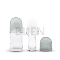 Quality Frosted Glass Roll On Bottle Customized / Transparent / Amber Essential Oil for sale