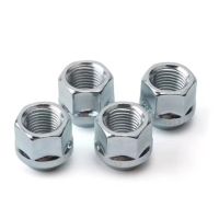 Quality Premium Carbon Steel Open End Lug Nuts for Vehicle Tire Replacement for sale