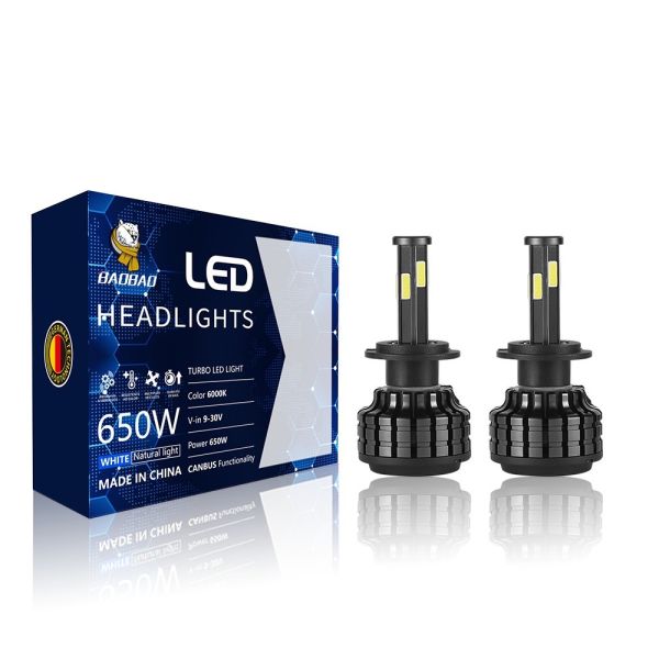 Quality Metal H1 H4 H11 9005 White Color Car Universal LED Headlight Bulbs for sale