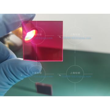 Quality Al2O3 9.0 Hardness Doped Polished Synthetic Ruby for sale