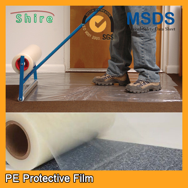Quality Heavy Duty Car Carpet Protector Film , Sticky Back Plastic Carpet Protector Film for sale