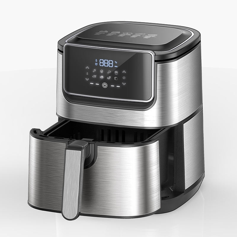 Quality Digital Dual Touch Screen Air Fryer Multi Functional Kitchen Appliance for sale