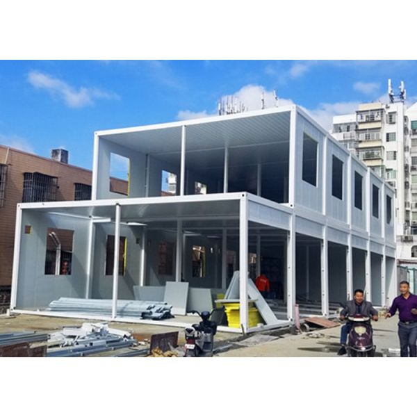 Quality Prefabricated Two Floors Detachable Container House for sale