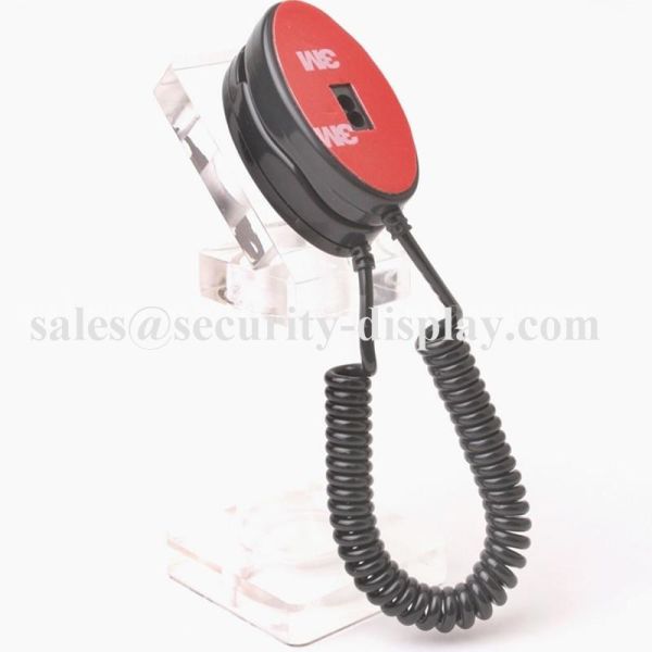 Quality 20cm Cable Magnetic Acrylic Security Display Holder For Mobile Phone for sale