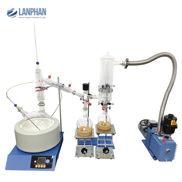Quality 50Hz 5 Liter Short Path Distillation Equipment for sale